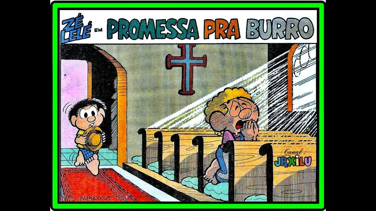 Zé Lelé em Promessa pra burro - Turma do Chico Bento - YouTube