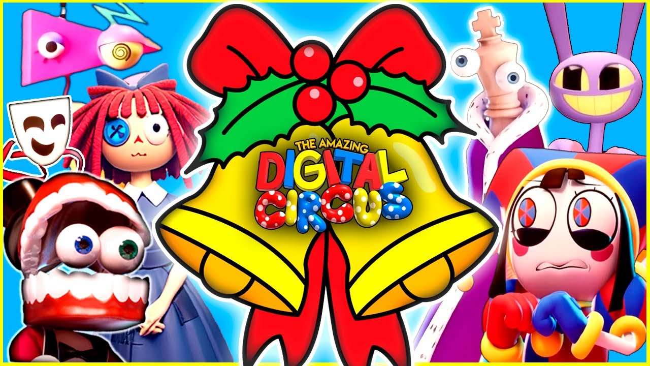 THE AMAZING DIGITAL CIRCUS - Jingle Bells Song 🎅 Christmas Special 🎄 ...