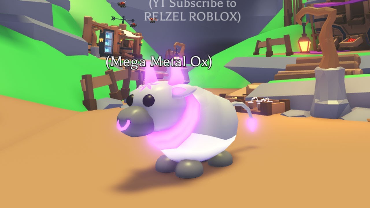 MEGA METAL OX (Legendary) - Fly Ride and Tricks Adopt Me - YouTube