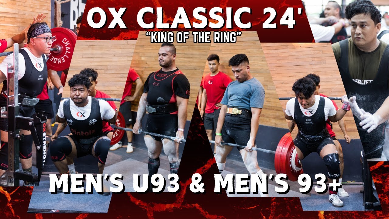 The final battle for the Best Lifter || Men's U93kg & 93Kg+ || Ox ...