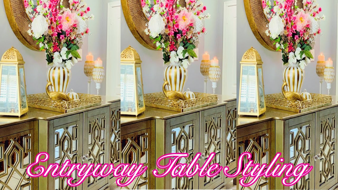7 Ways to Style Your Entryway Table | How to Style an Entryway Table ...