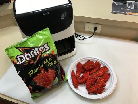 Doritos Flaming Hot Lemon Chips, Breaded Chicken Tenderloins On The ...