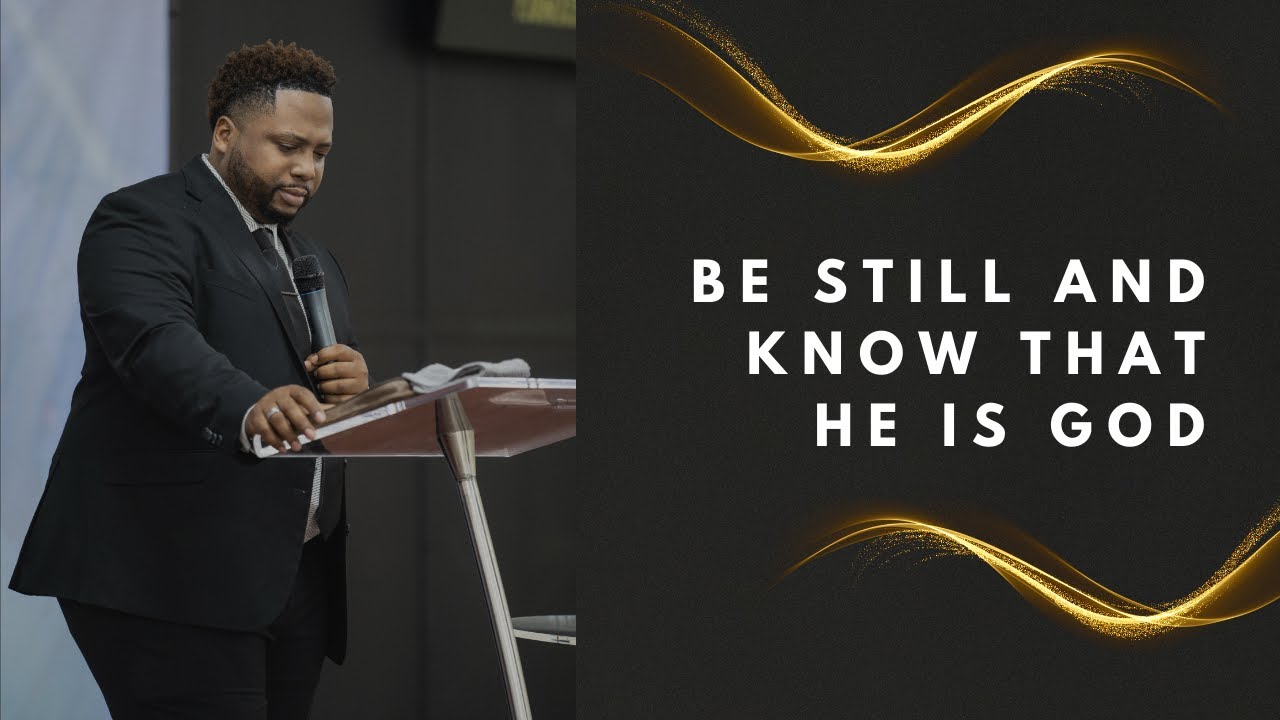 Be Still and Know That He is God - Elder Aaron Guest - YouTube