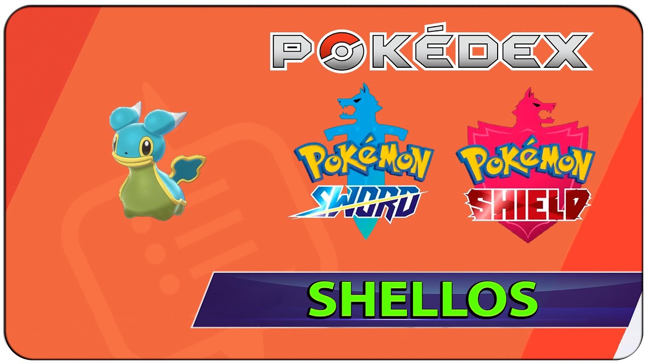 How to Catch Shellos - 230 #Pokemon Sword & Shield - Galar Pokedex ...