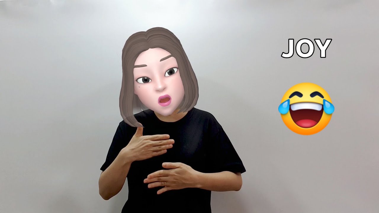 American Sign Language (ASL) Lesson: Opposite Emotions Joy | Sad - YouTube