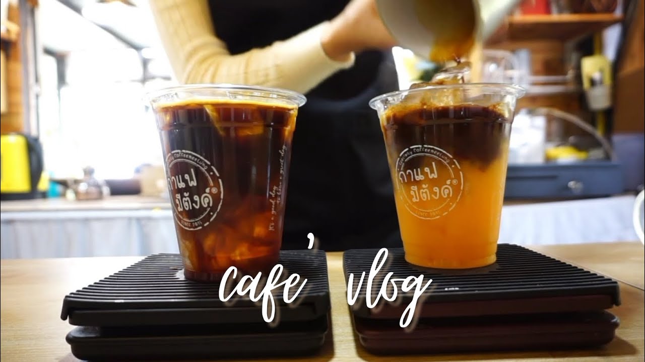 coffee or tea or fruity ☕🍵🍊 |cafe vlog |specialty coffee |khao kho ...