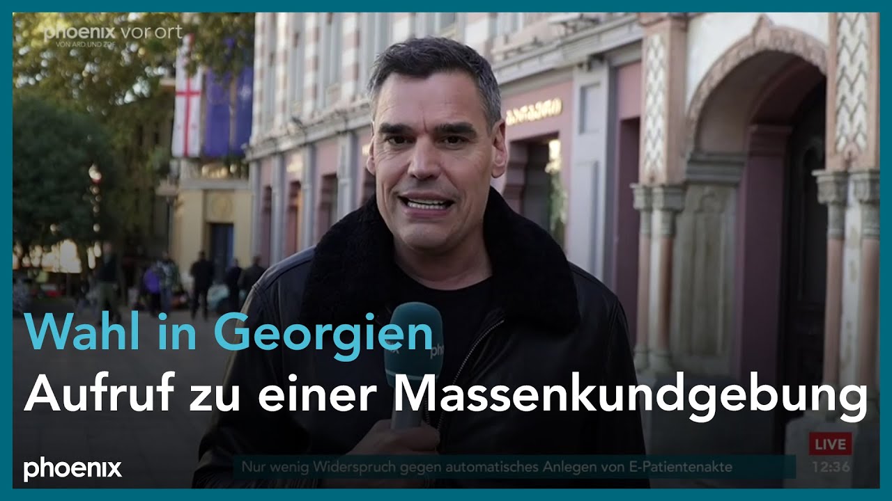 Armin Coerper zum Ergebnis der Parlamentswahl in Georgien - YouTube