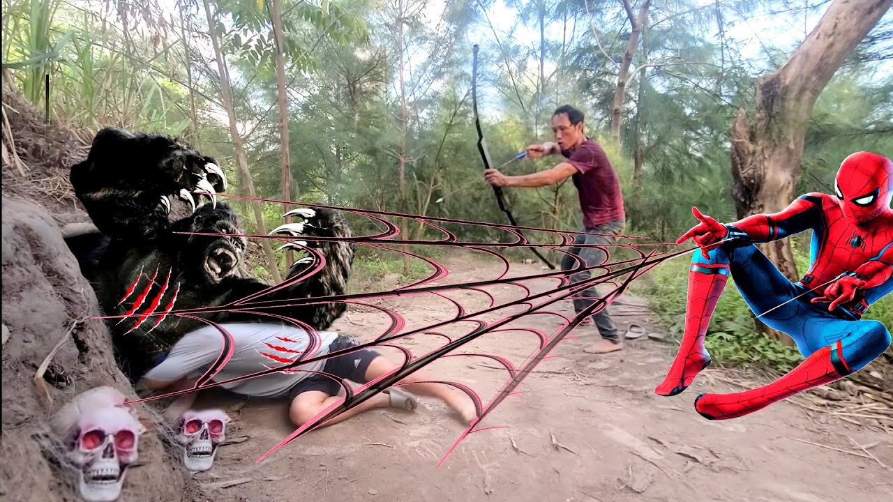 Spider-Man Kill Giant Man-eating Monster - YouTube