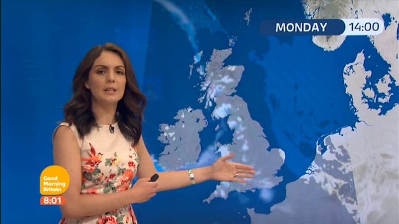 Laura Tobin GMB Weather 2016 09 05 - YouTube