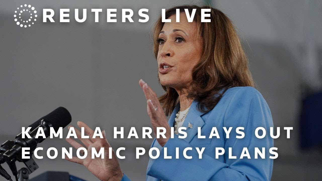 LIVE: Kamala Harris lays out economic policy plans - YouTube