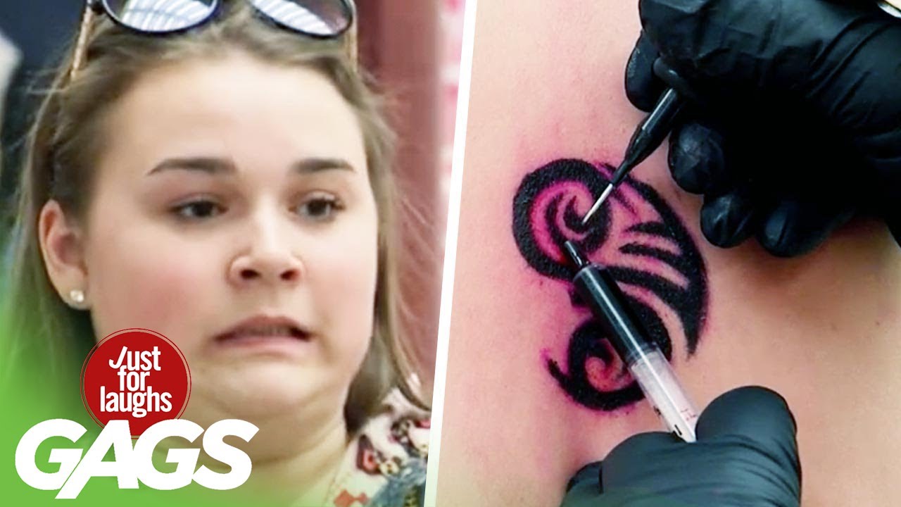 Tattoo Disaster | Just for Laughs Compilation - YouTube