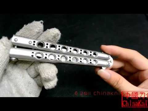 Knife Benchmade model 42 Balisong (BM42) - YouTube