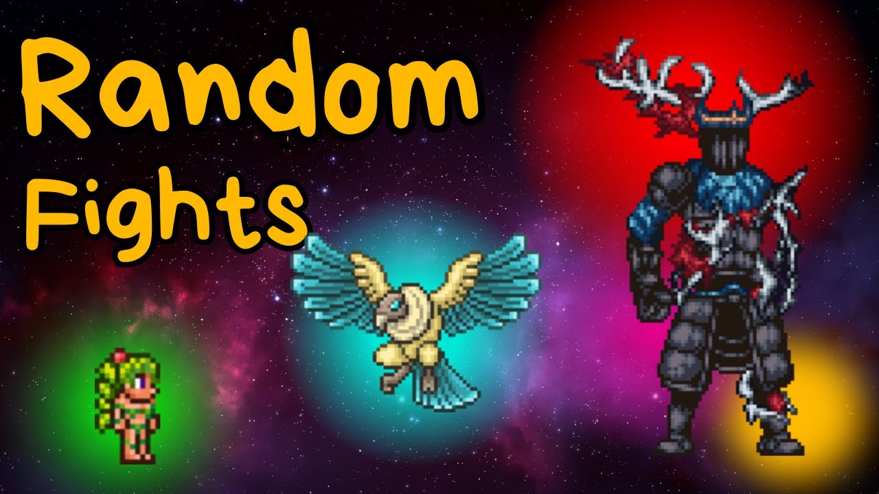 Terraria Random Enemies Fight - Episode 1 - YouTube