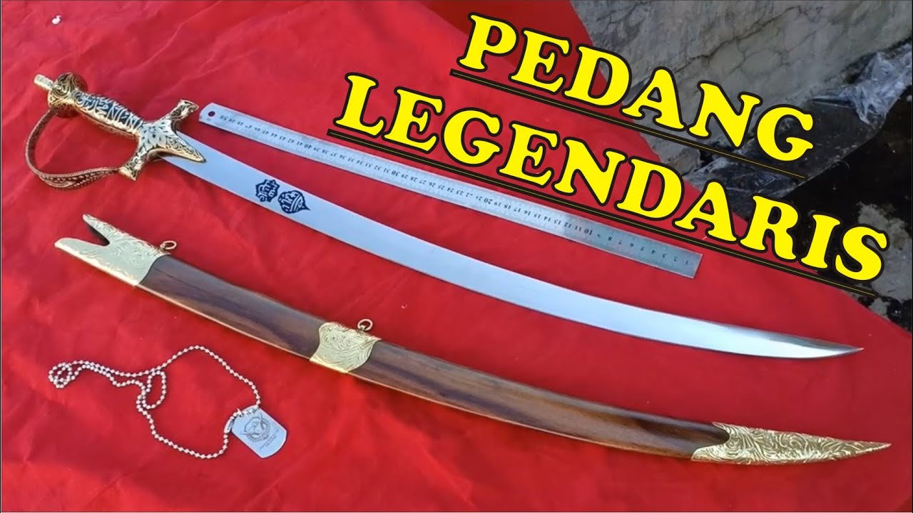 ARABIC SWORD Pedang Legendaris, Shamshir, Kekuatannya Tebas Paku ...