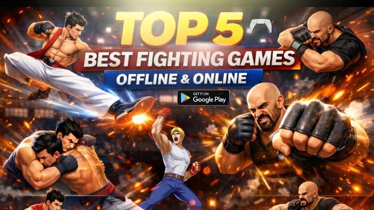 Top 5 best fighting game Android online and offline - YouTube
