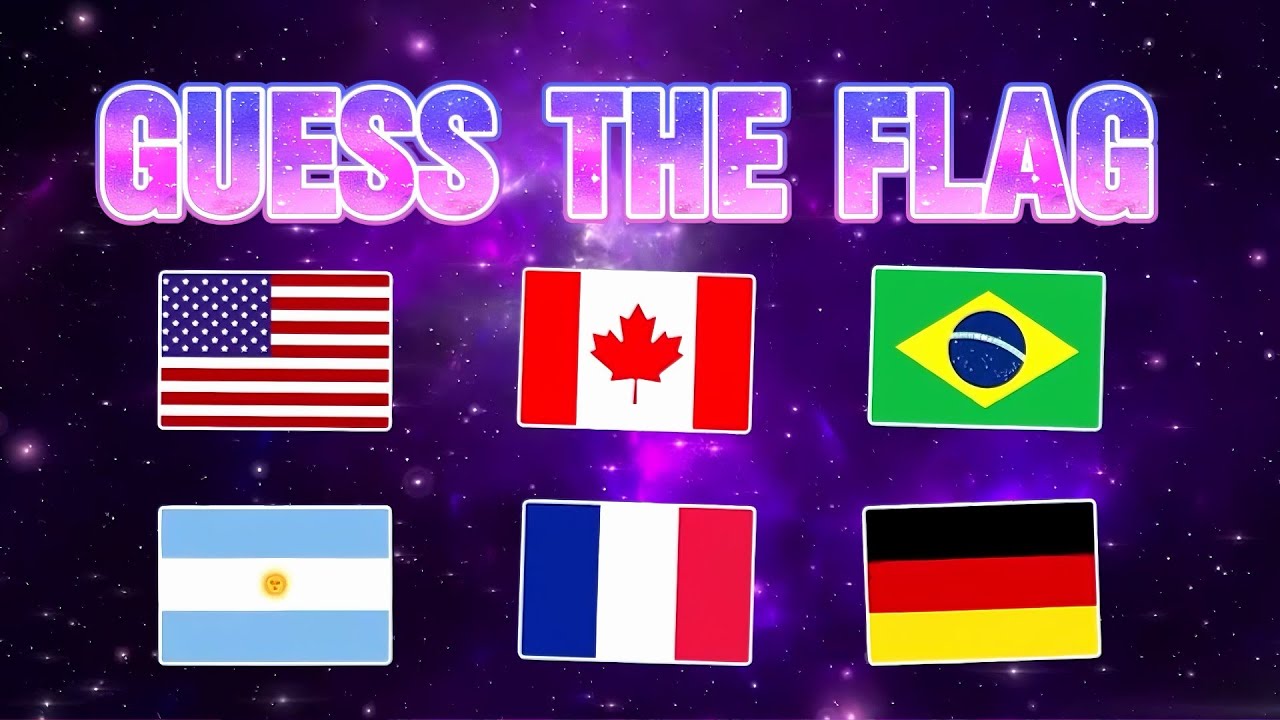 Can you guess these 50 flags? | Easy - Impossible - YouTube