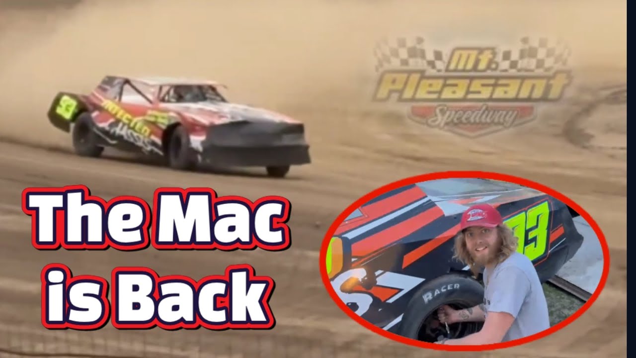 The Mac rides again - Opening night @ Mt.Pleasant Speedway #new #racing ...