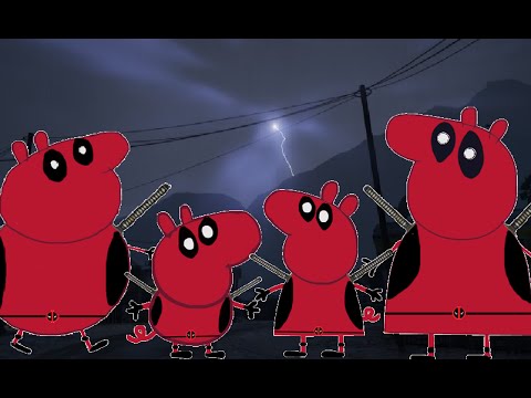 PEPPA PIG DEADPOOL - YouTube
