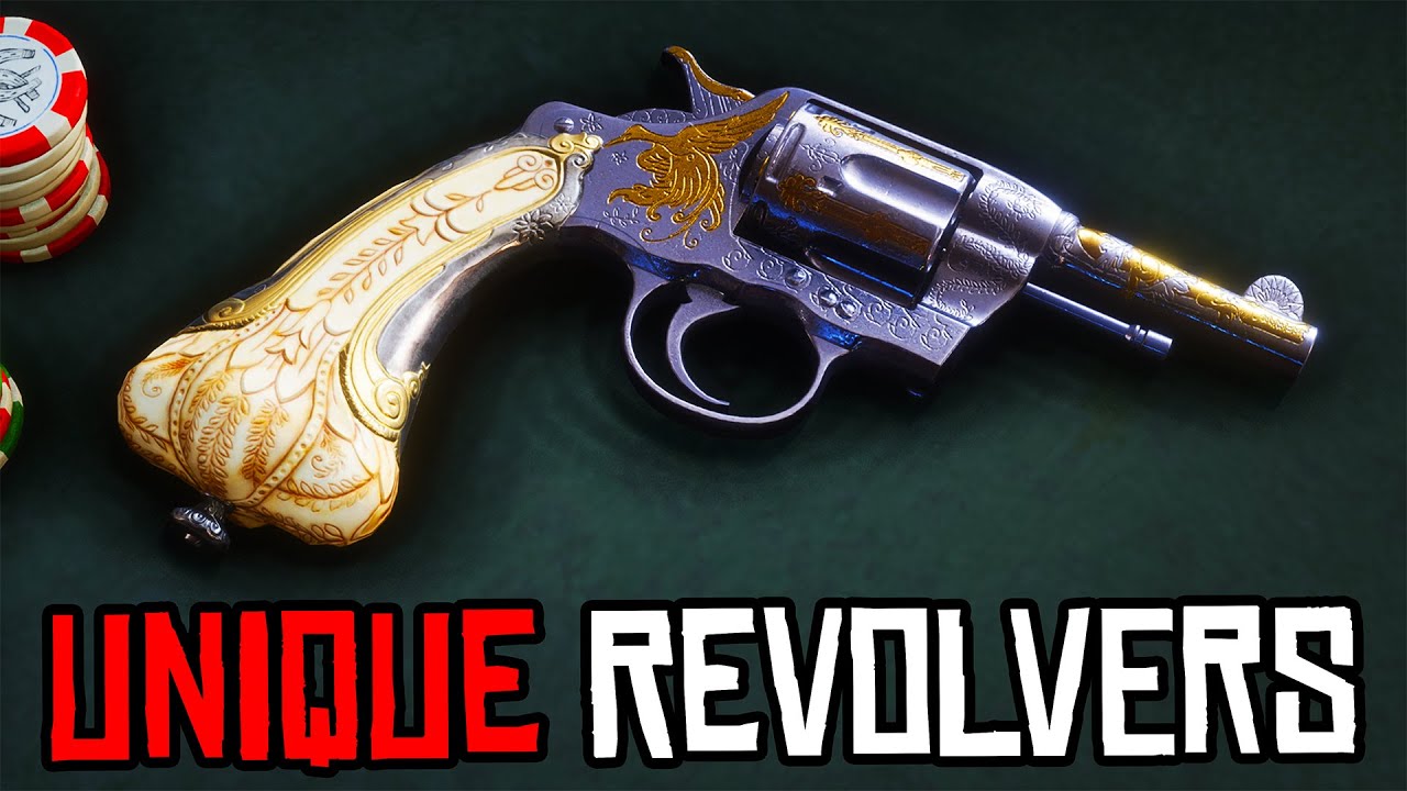 7 UNIQUE REVOLVERS IN RDR 2 - YouTube