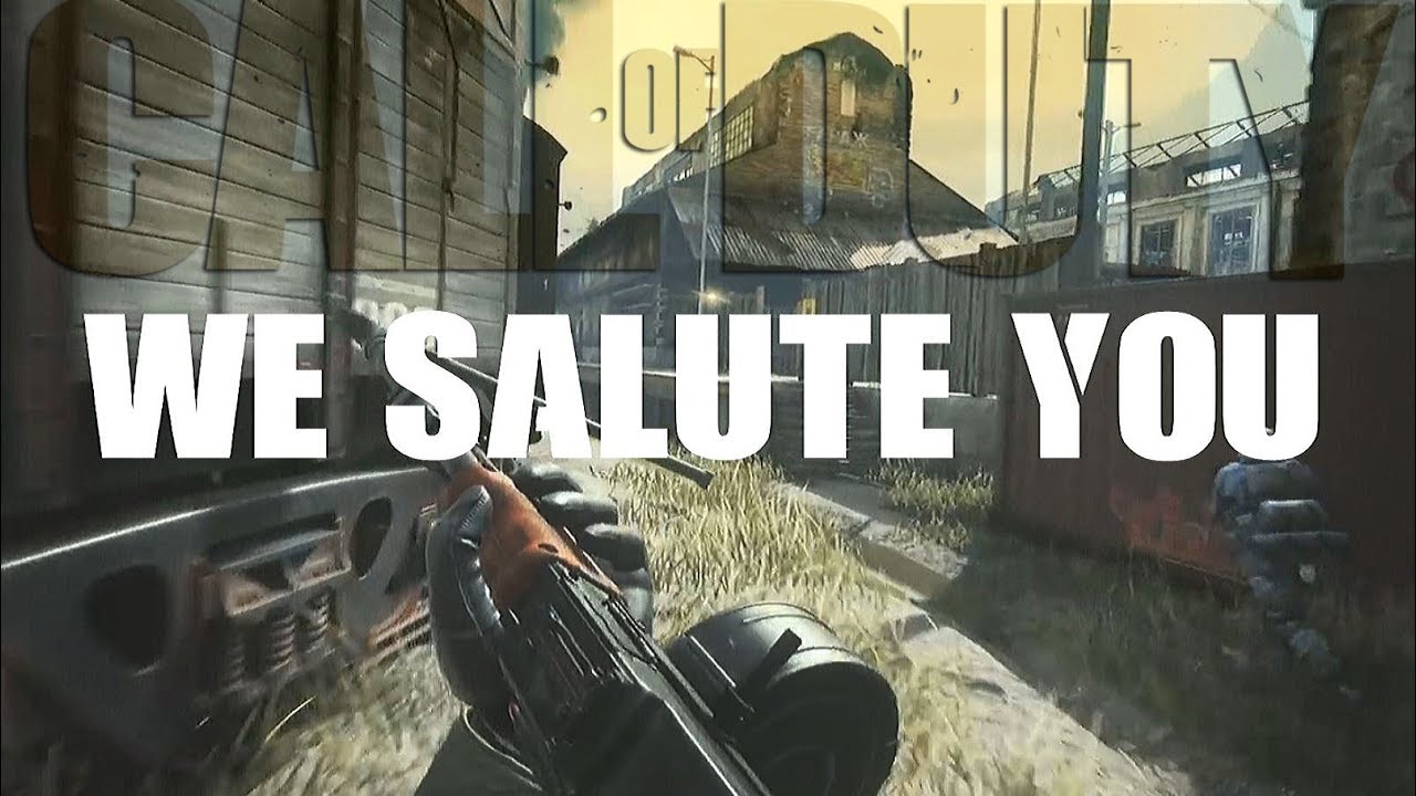To Those Who Serve | We Salute You (COD-HD) - YouTube