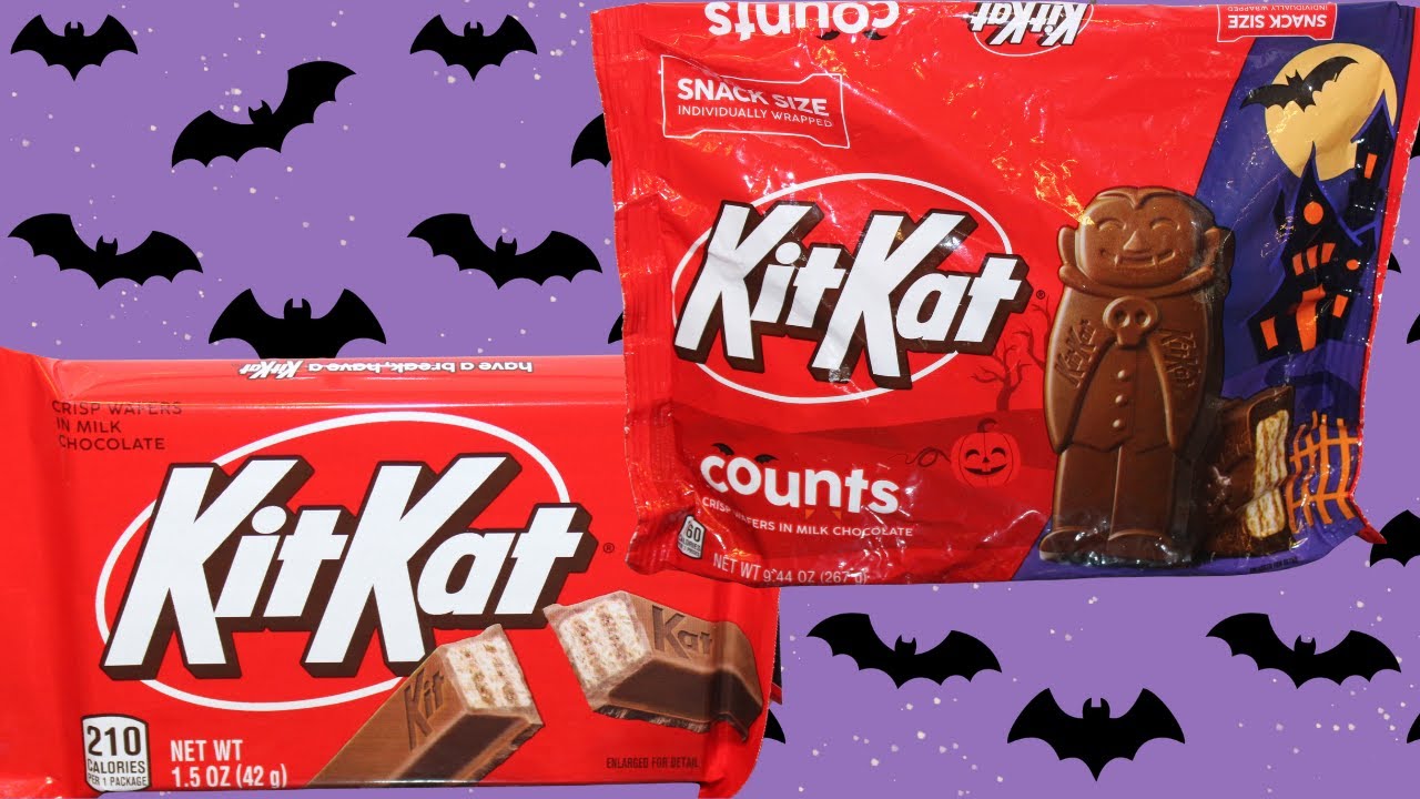 The Hershey Company Kit Kat: Counts vs Original Review - YouTube