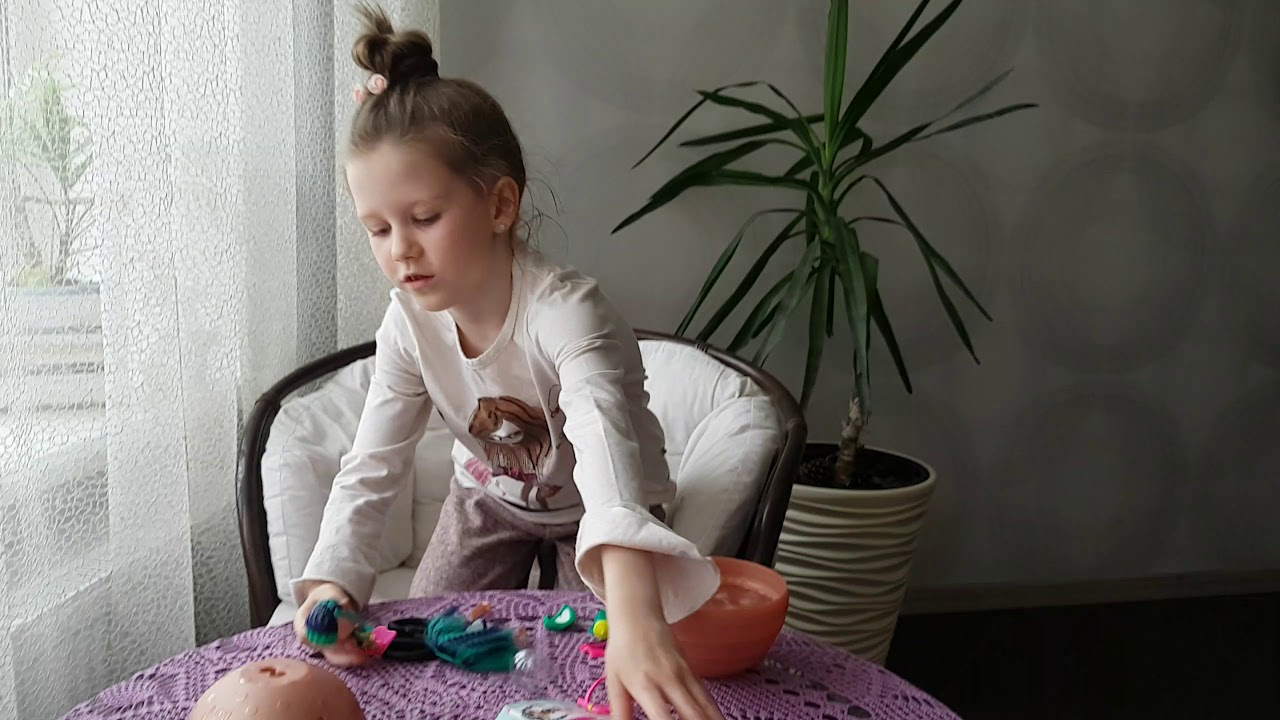 Liza_Kids Открываем LOL Surprise Hairvibes - YouTube