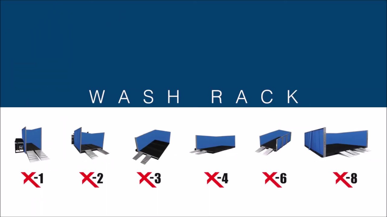 Trime X-Splash mobiele stalen wasplaats / mobiele spoelplaats / mobiele ...