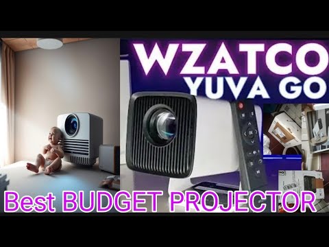 Budget projector | WZACHO Yuva go| only 6999Rs #viral projector # ...