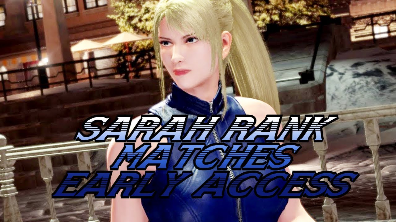 Virtua Fighter 5 Ultimate Showdown Sarah Rank Matches Early Access ...