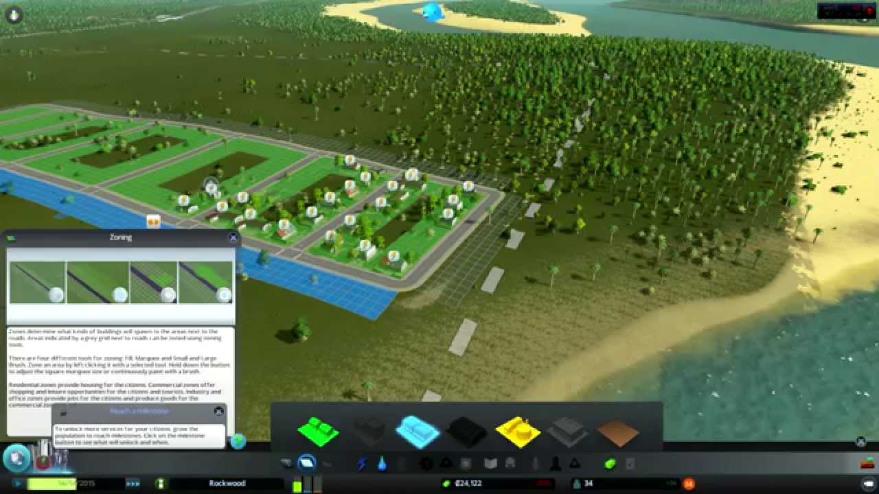 Cities Skyline Tutorial Gameplay Part 1: Setting Up - YouTube