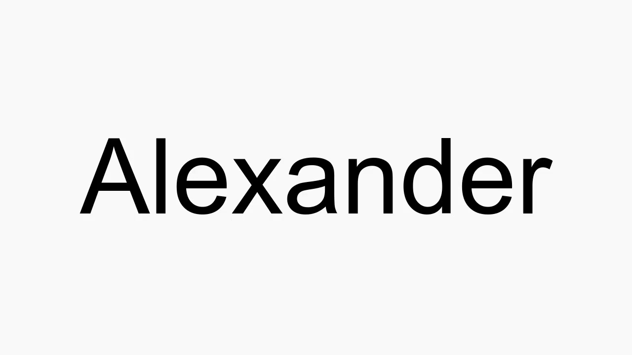 How To Pronounce Alexander YouTube how-to-pronounce-alexander-youtube