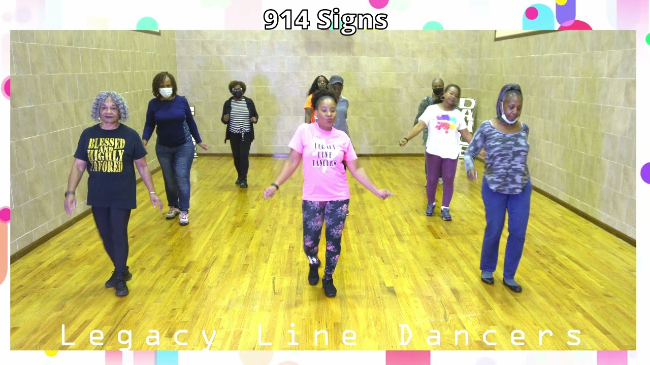 914 Signs Line Dance - YouTube