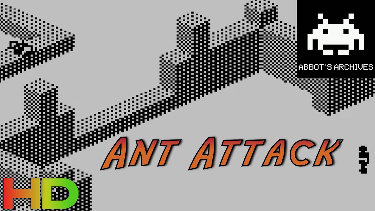 Ant Attack - ZX Spectrum - YouTube