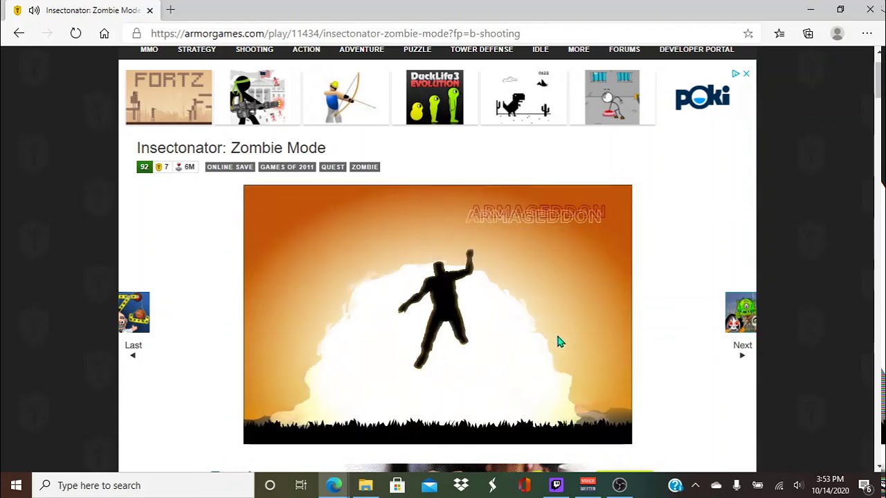 Insectonator zombie mode (4) - YouTube