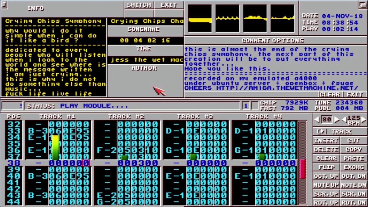 Watching to the world (Crying Chips Symphony - amiga chip music) - Jess ...