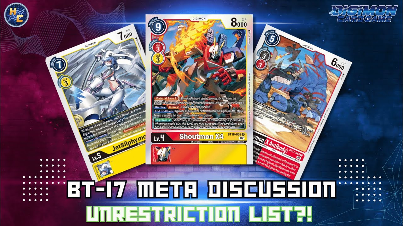 BT-17 Meta Discussion -- Our Very Own UNRESTRICTION List! - YouTube