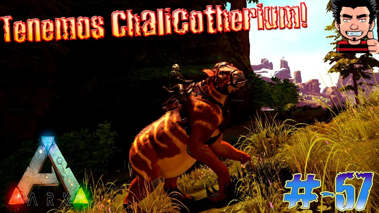 ARK Survival Evolved Primitivo Capturamos Chalicotherium | La catapulta ...