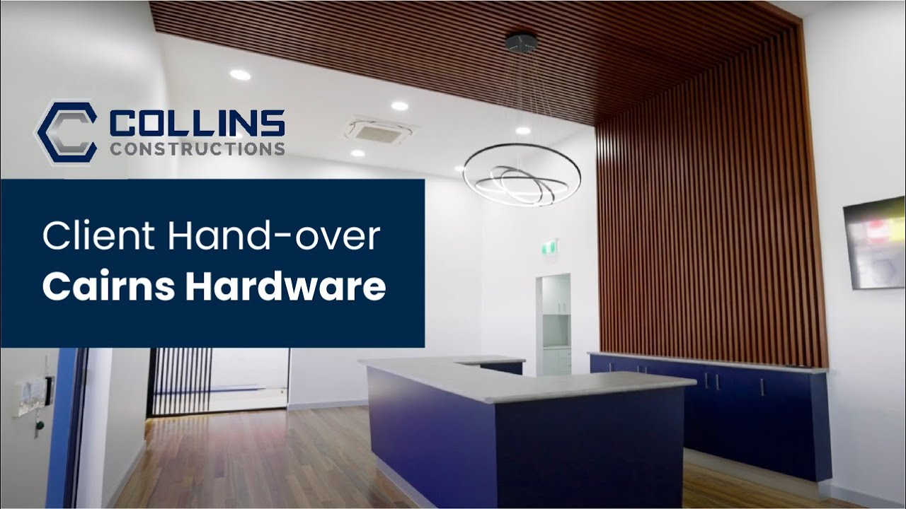 Ready for client hand-over | Building Cairns Hardware Lyons St - YouTube