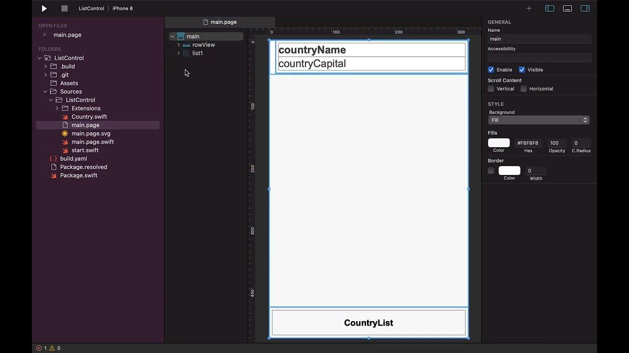 How to use SCADE's List Control to build Native Cross-platform Swift ...