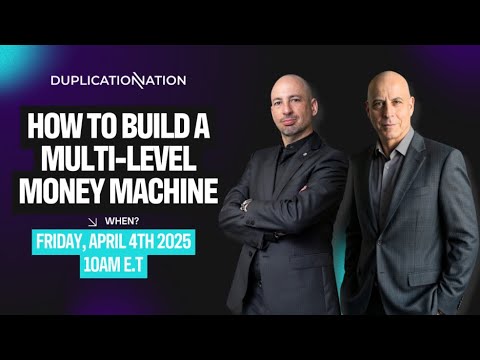 Livestream: How to Build a Multi-Level Money Machine - YouTube