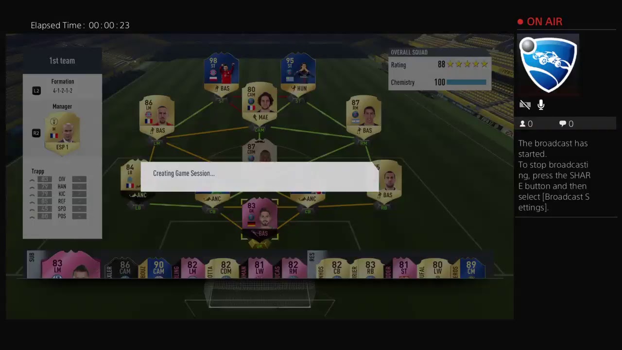 FIFAKING_HD623's Live PS4 Broadcast - YouTube