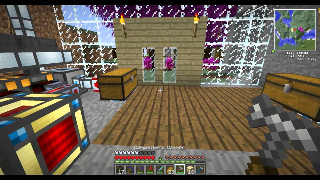 #8 Fixing up the place with Carpenter's Blocks - Tekkit Season 2 Server ...