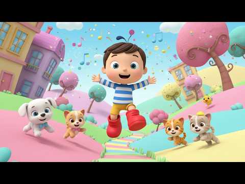 Bouncy Boots and Topsy Turvy | Kids Nursery Rhymes | Fun Learning Song for Toddlers