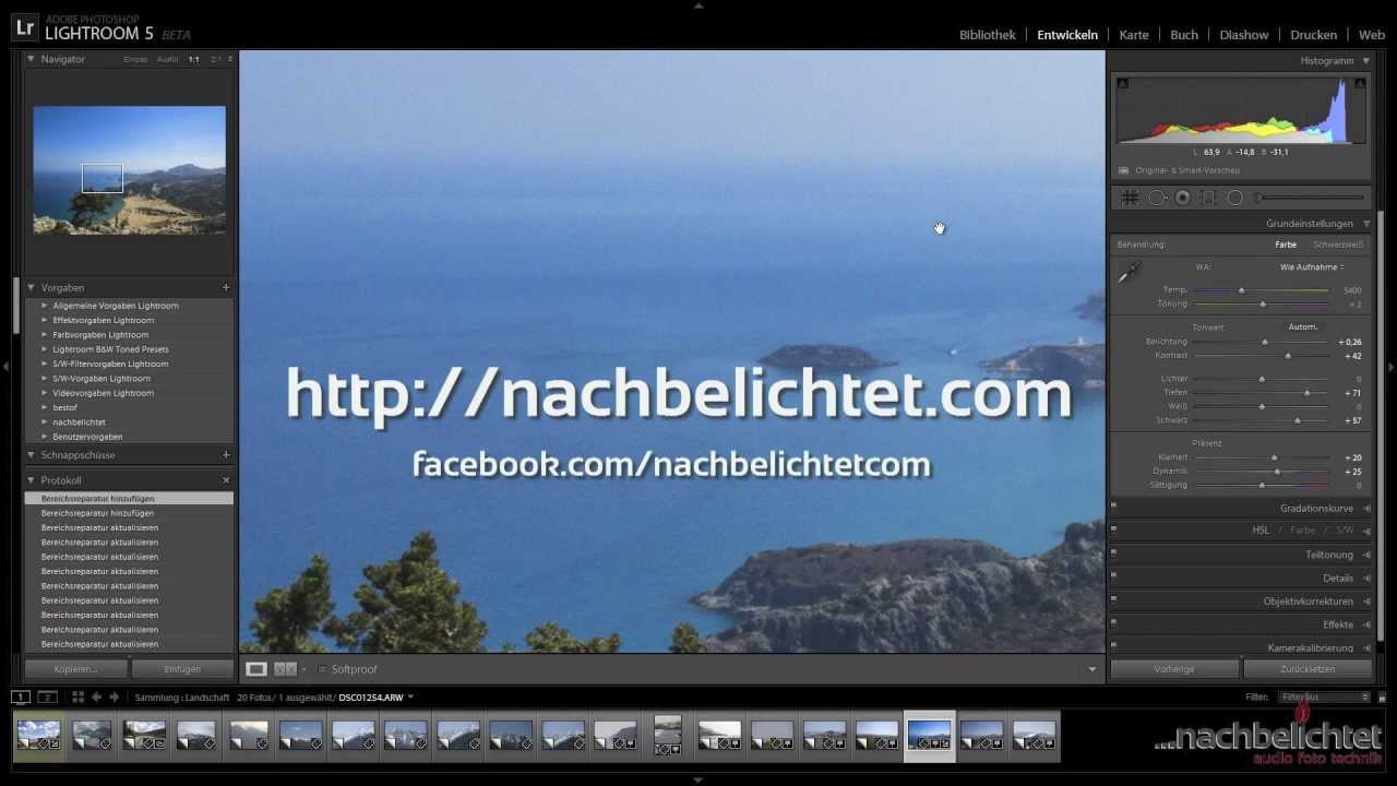 Hands-On Lightroom 5 Beta: Ich erkläre euch alle Funktionen - Teil 1 - YouTube