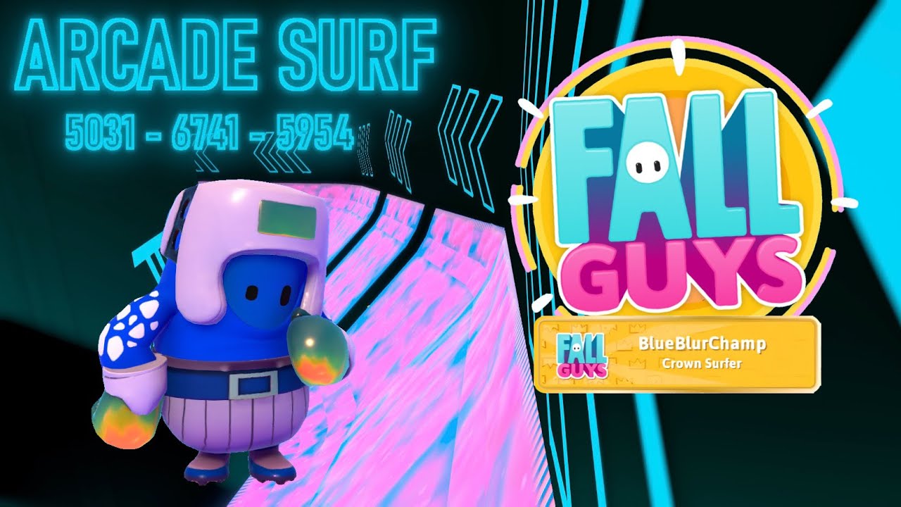 Fall Guys: Arcade Surf - YouTube