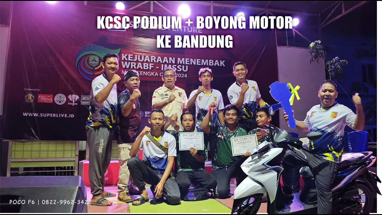 KCSC JUARA‼️BOYONG MOTOR‼️KEJURBAK WRABF IMMSU MAJALENGKA OPEN 2024 ...