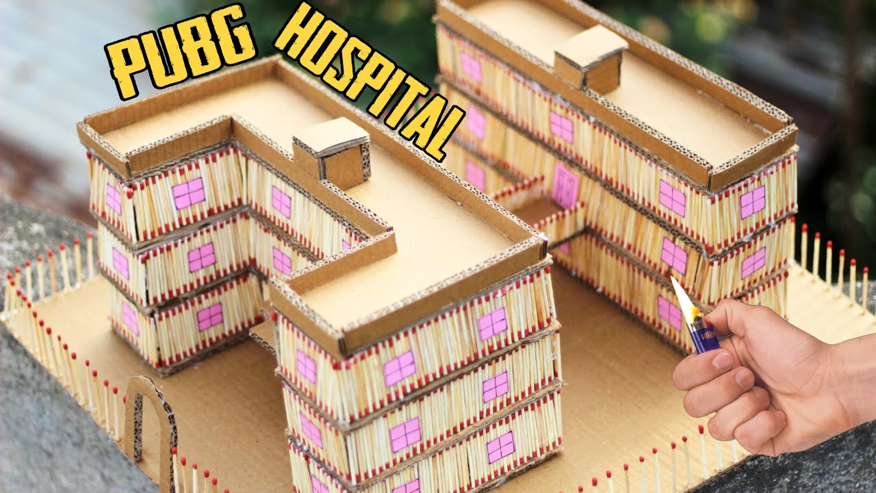 How To Make Amazing Matches House | Matchbox Chain Reaction | Fire ...