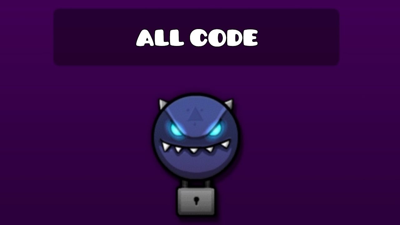 TODOS LOS CÓDIGOS DEL THE VAULT(geometry dash World) - ALOMIX - YouTube