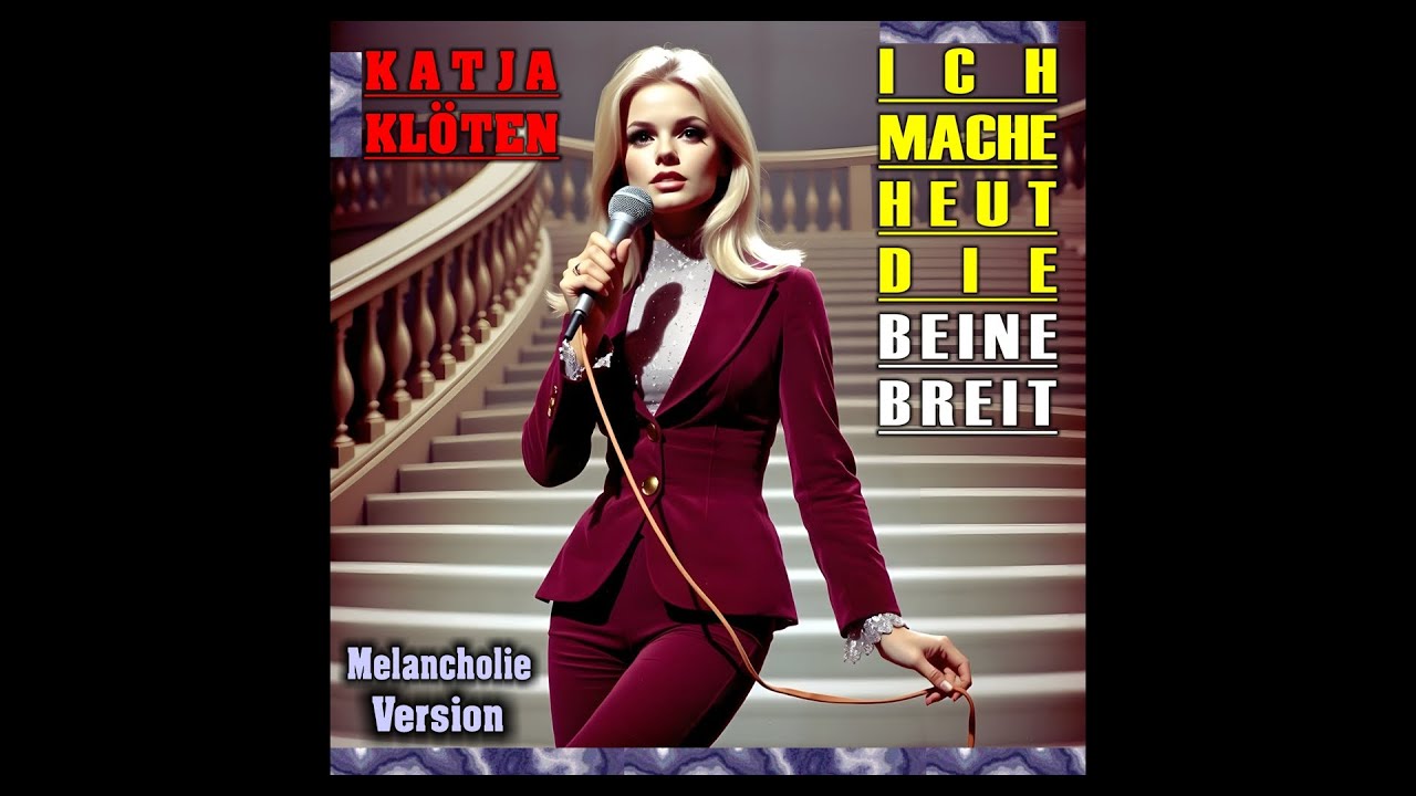 Ich mache heut die Beine breit [Melancholie-Version] - Katja Klöten ...