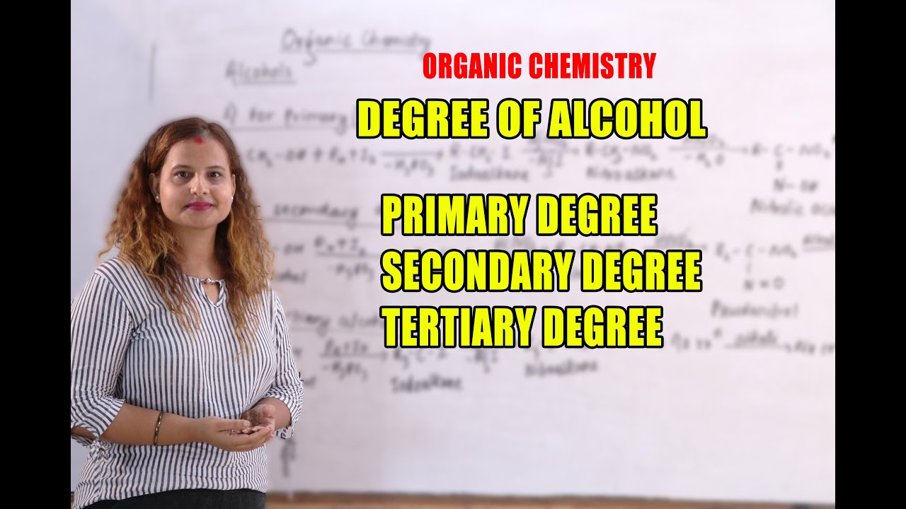Organic chemistry-Alcohol-Victor-Meyer's Method - YouTube